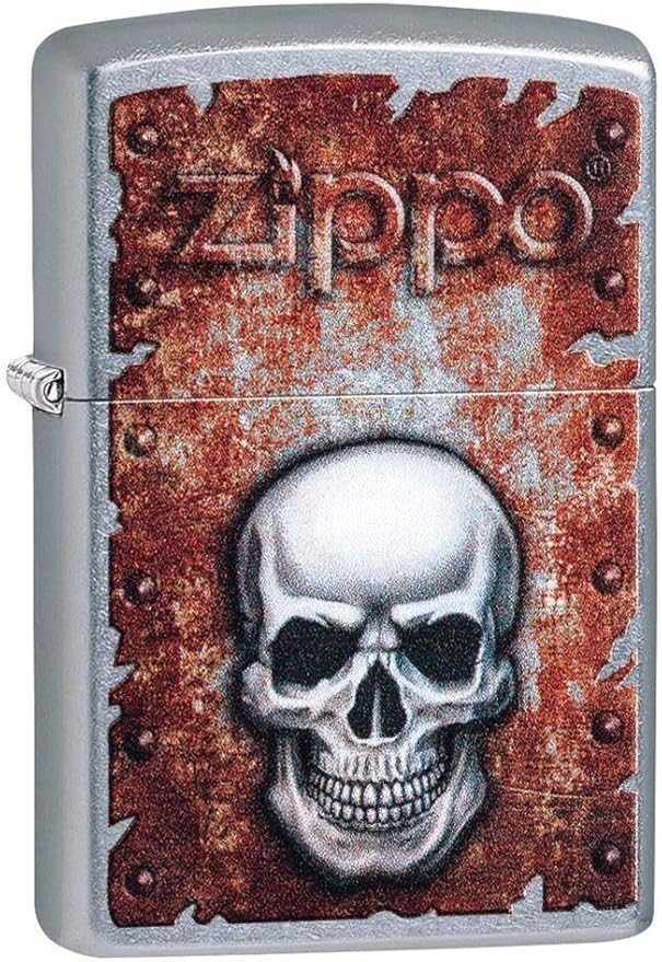 Zippo Rust Patina Pocket Lighters – Awesome Skulls